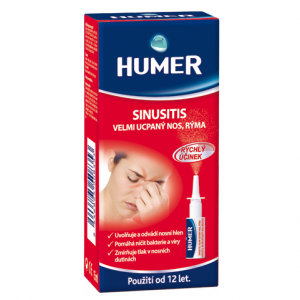 HUMER Sinusitis, velmi ucpaný nos, rýma | Humer